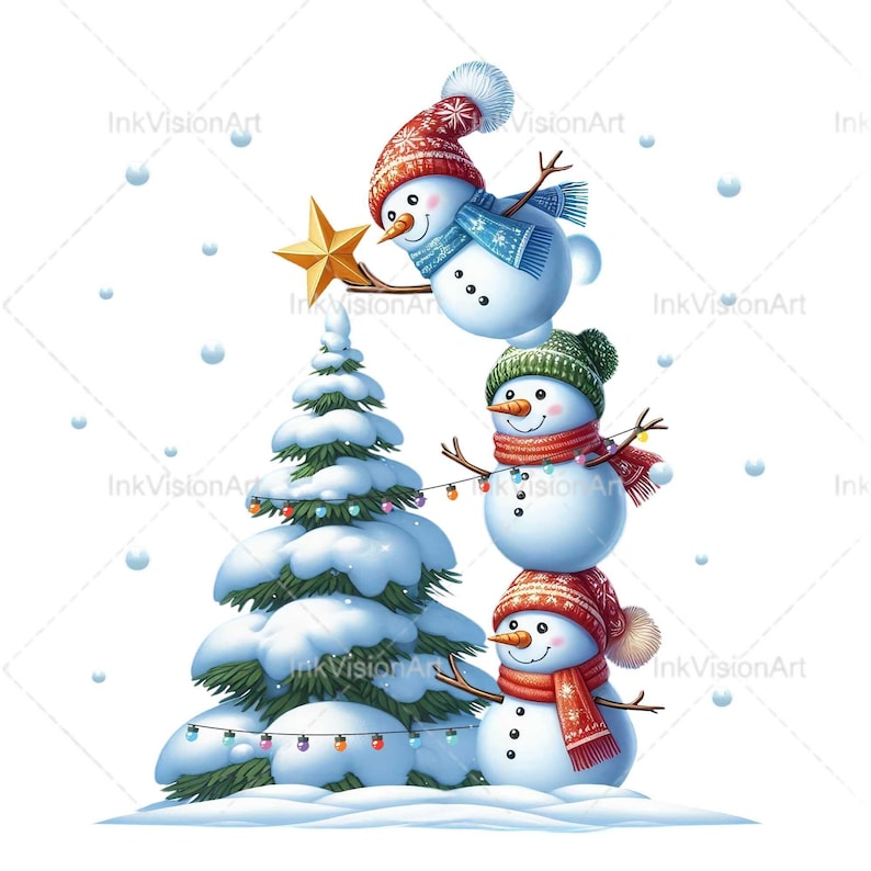 Cute Christmas Snowman Png, Funny Christmas Snowman Png, Winter Snowman ...