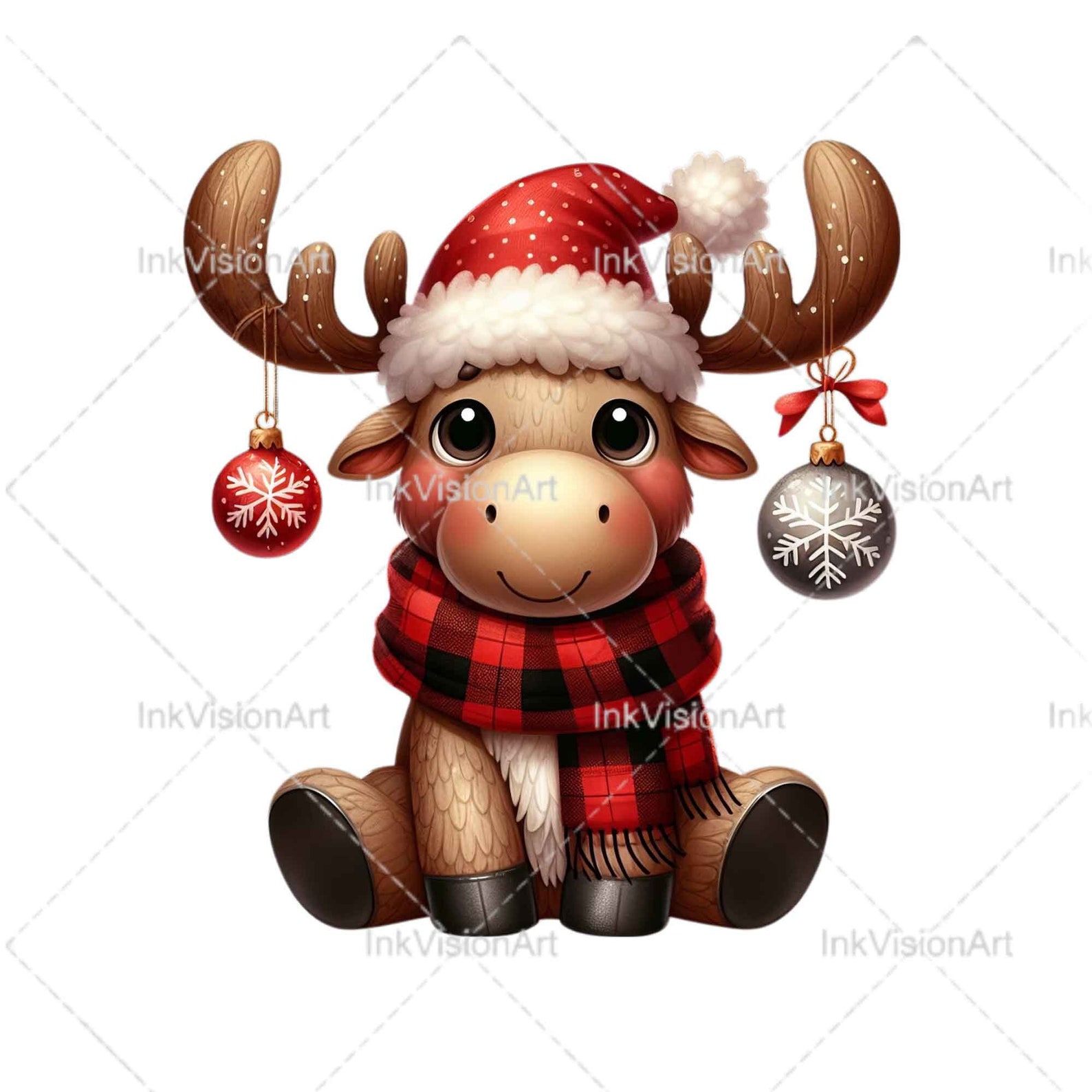 Christmas Moose PNG, Moose PNG, Christmas PNG, Christmas Moose Svg ...