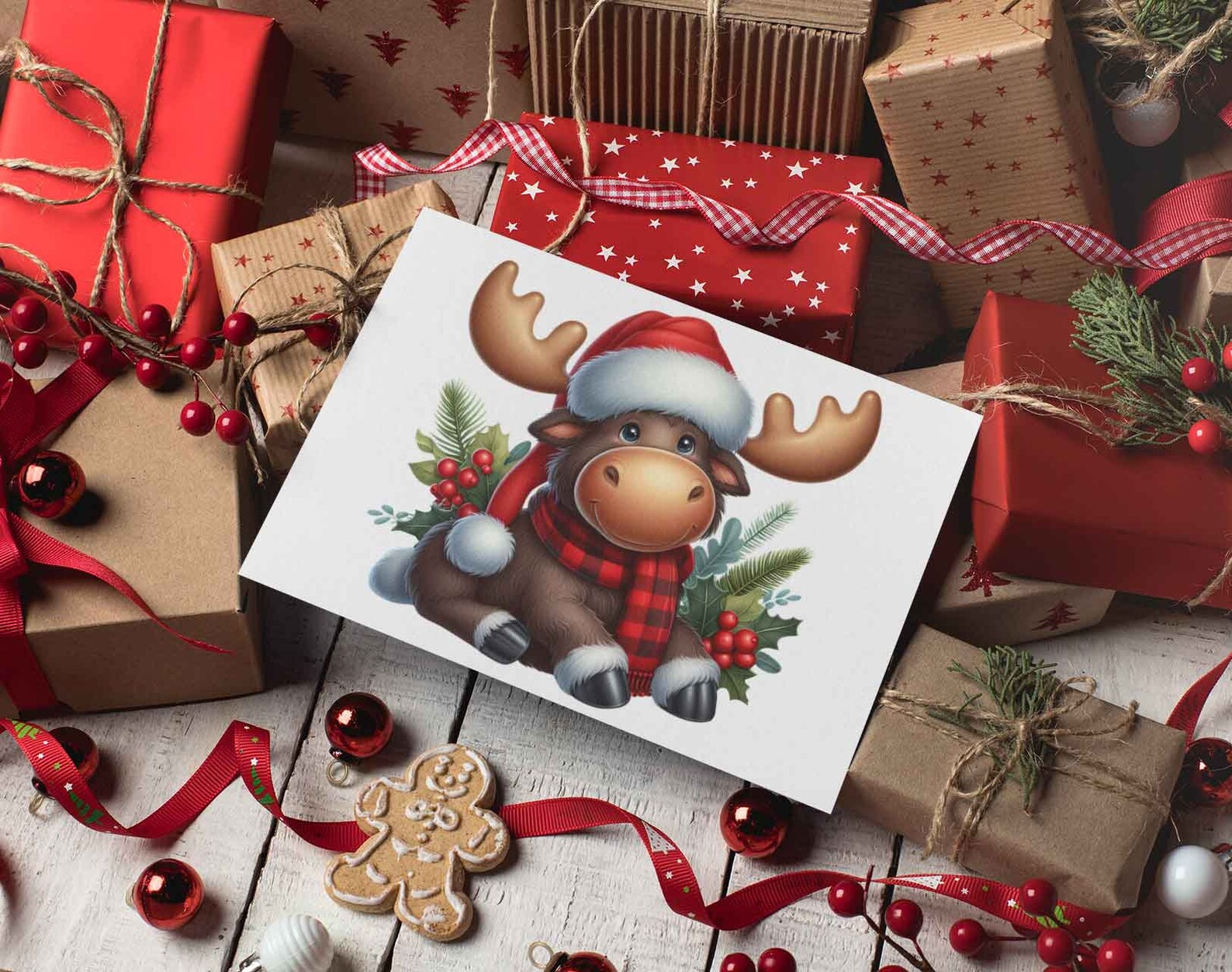 Christmas Moose PNG, Moose PNG, Christmas PNG, Christmas Moose Svg ...