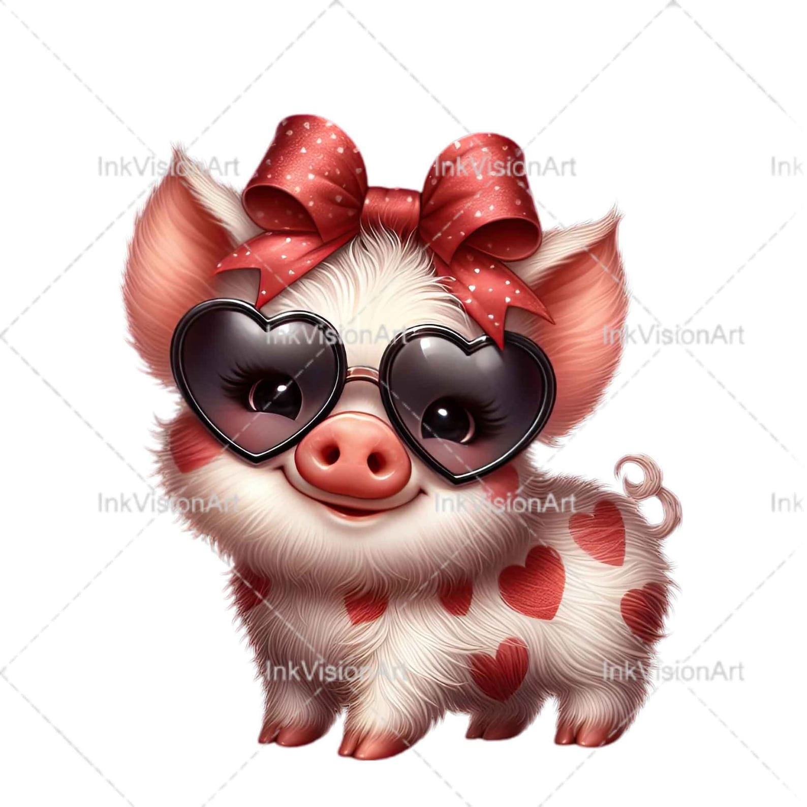 Valentine Pig PNG, Cute Pig PNG, Valentine PNG, Valentine Pig Svg, Cute ...