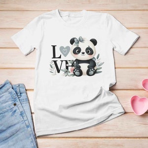 Valentine Panda PNG, Cute Panda PNG, Valentine PNG, Valentine Panda Svg ...