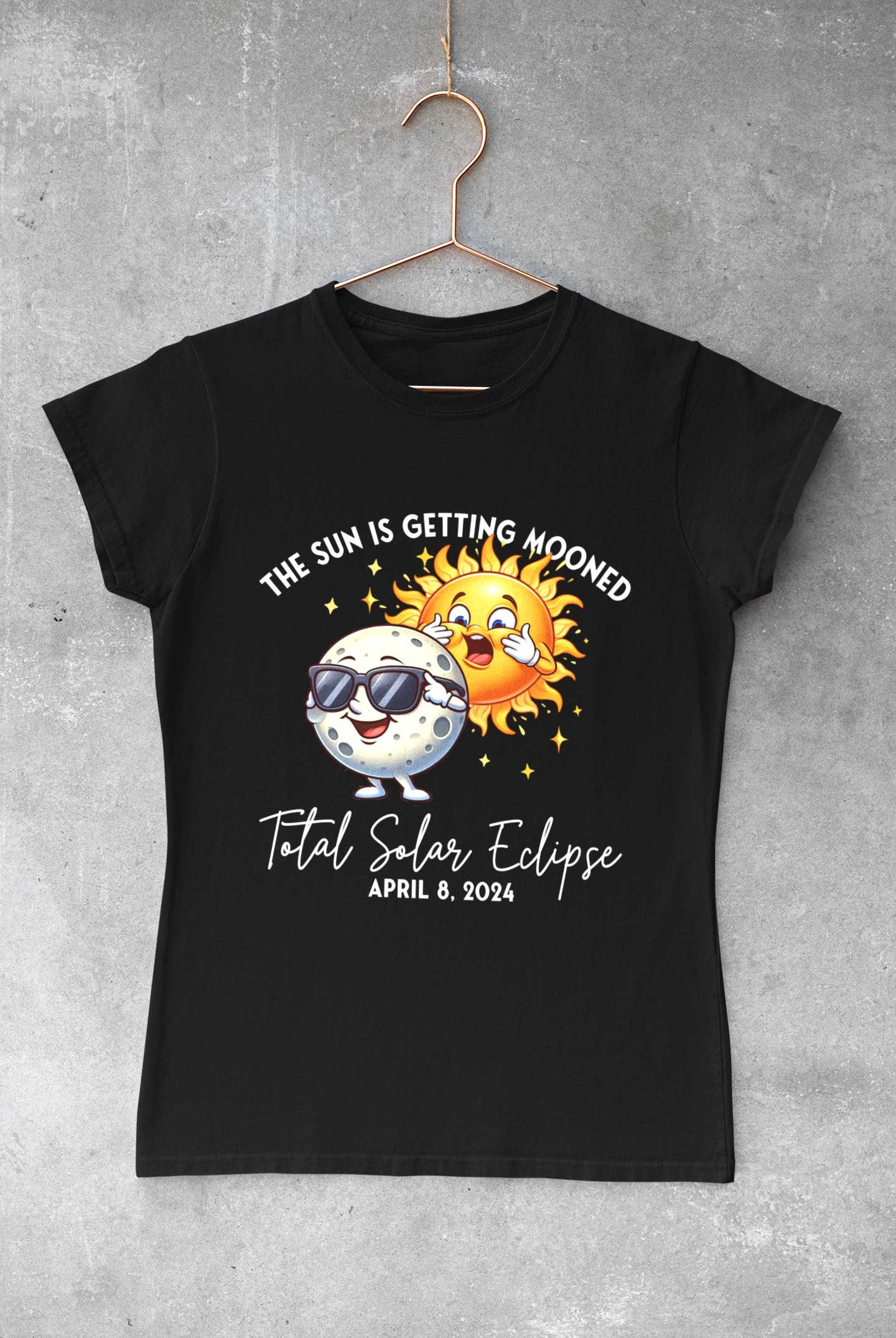 Sun Got Mooned Png, Total Solar Eclipse April 8th 2024 Png, Total Solar ...