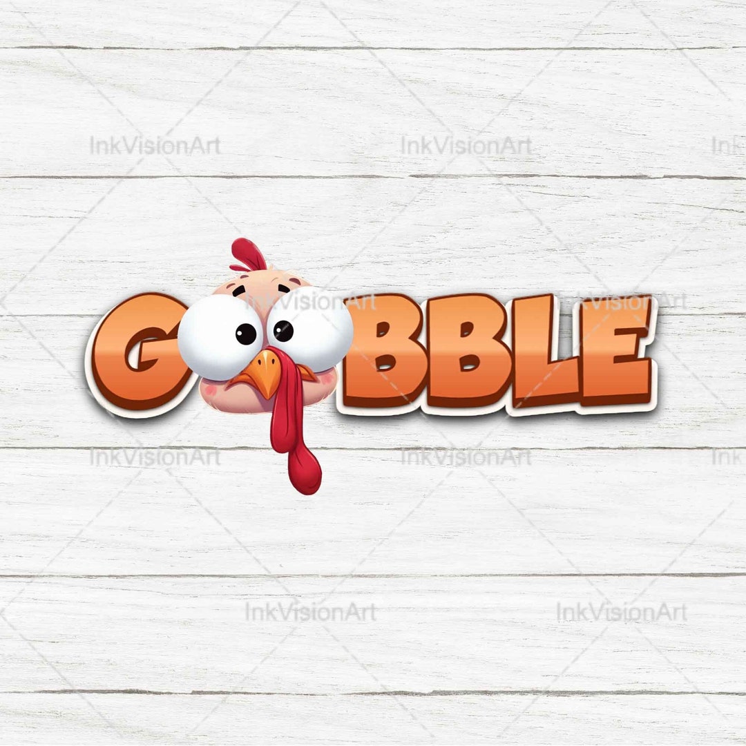 Thanksgiving Turkey Gobble PNG, Thanksgiving PNG, Turkey Face PNG ...