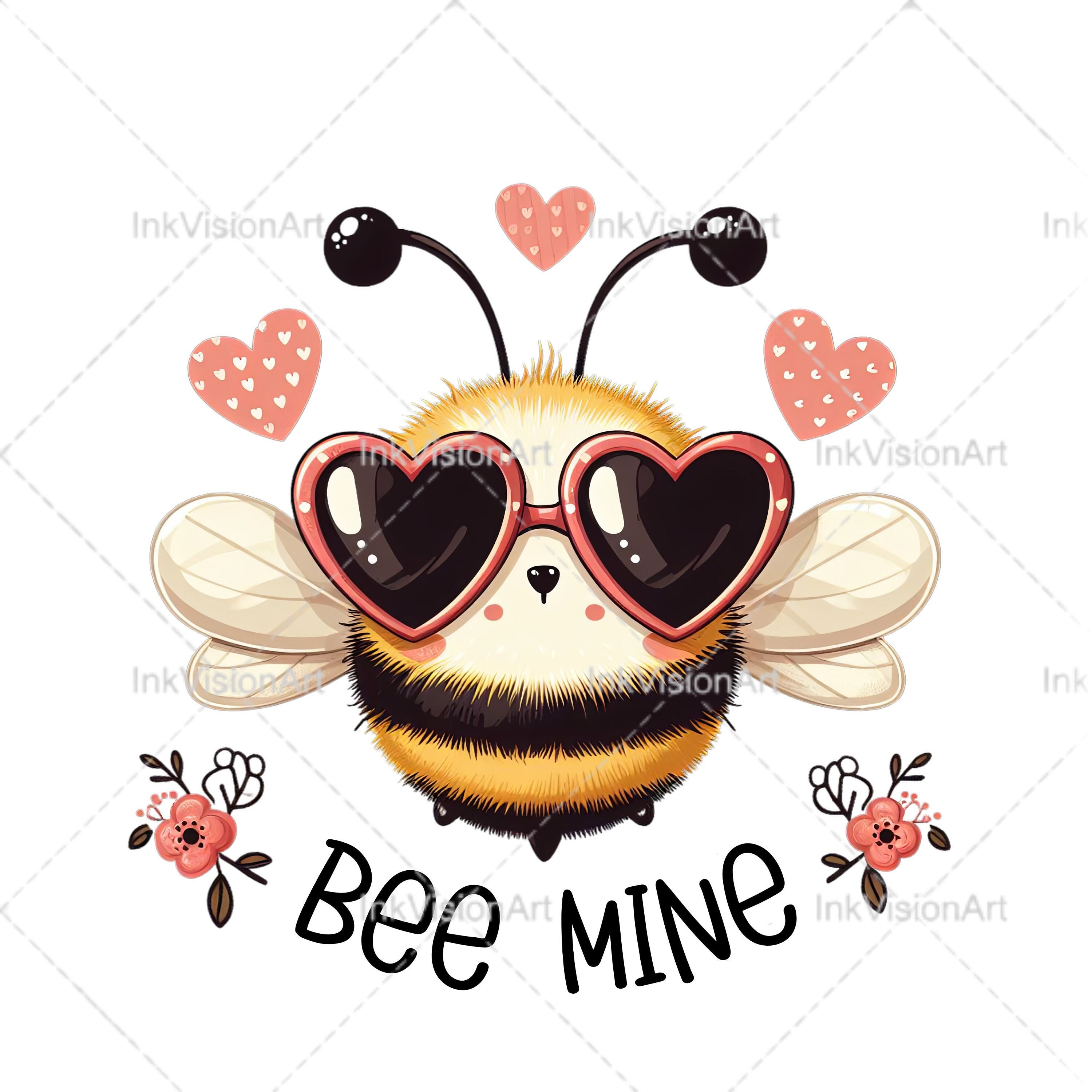 Be Mine Valentine PNG, Bee Mine PNG, Bee Mine Valentine PNG, Valentine ...