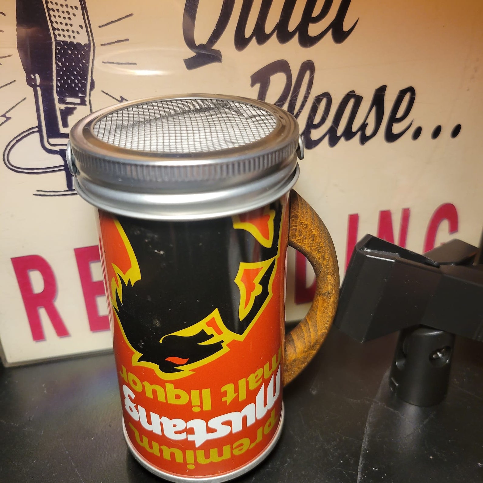 Lo Fi Beer Can Microphone Premium Mustang - Etsy