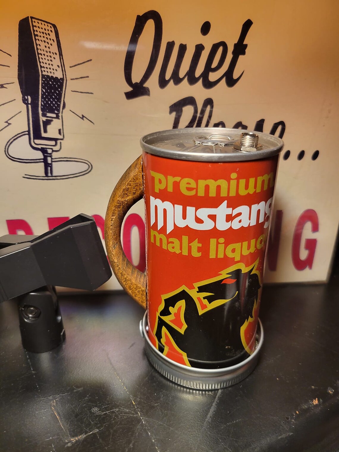 Lo Fi Beer Can Microphone Premium Mustang - Etsy