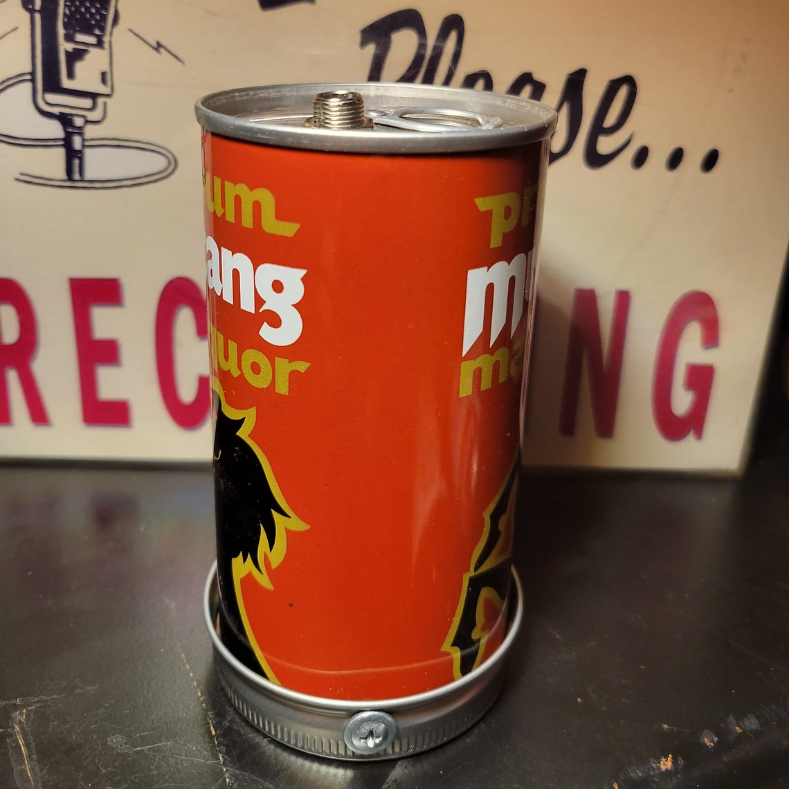 Lo Fi Beer Can Microphone Premium Mustang - Etsy