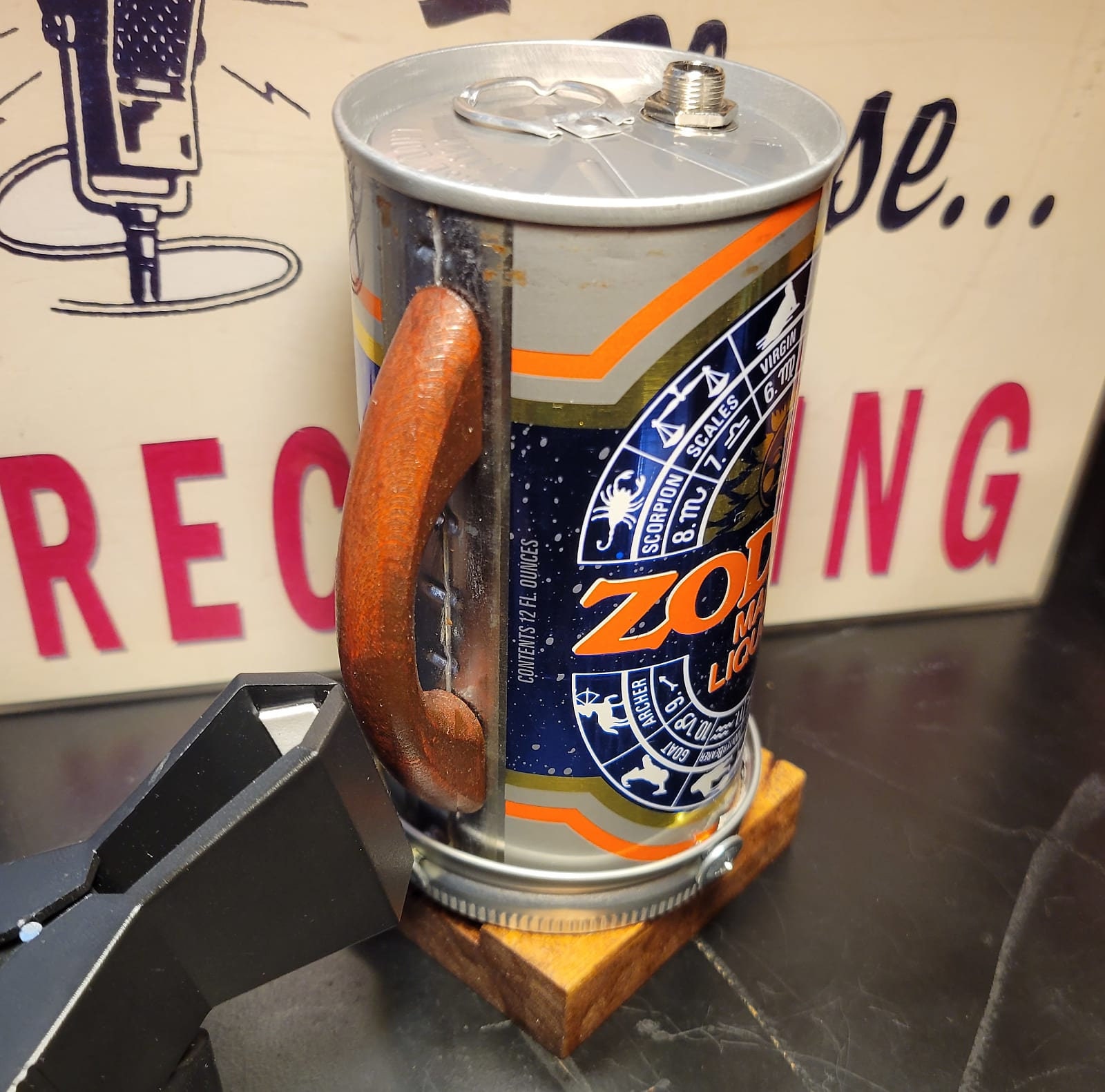 Lo Fi Beer Can Microphone Zodiac - Etsy