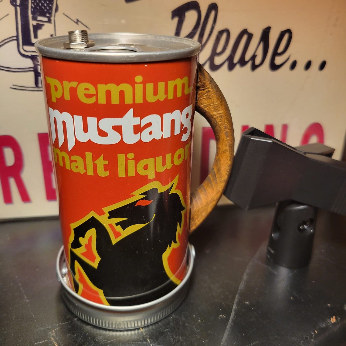 Lo Fi Beer Can Microphone Premium Mustang - Etsy