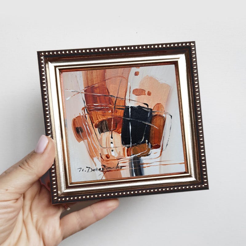 Small Abstract Art - Etsy