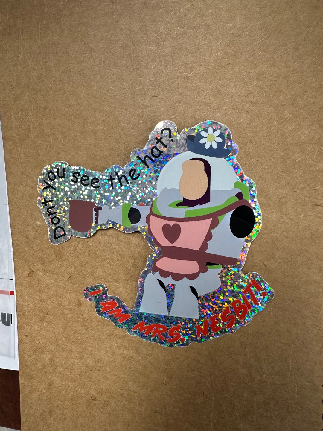 Buzz Light Year Sticker Funny Decal Mrs Nesbit Sticker - Etsy