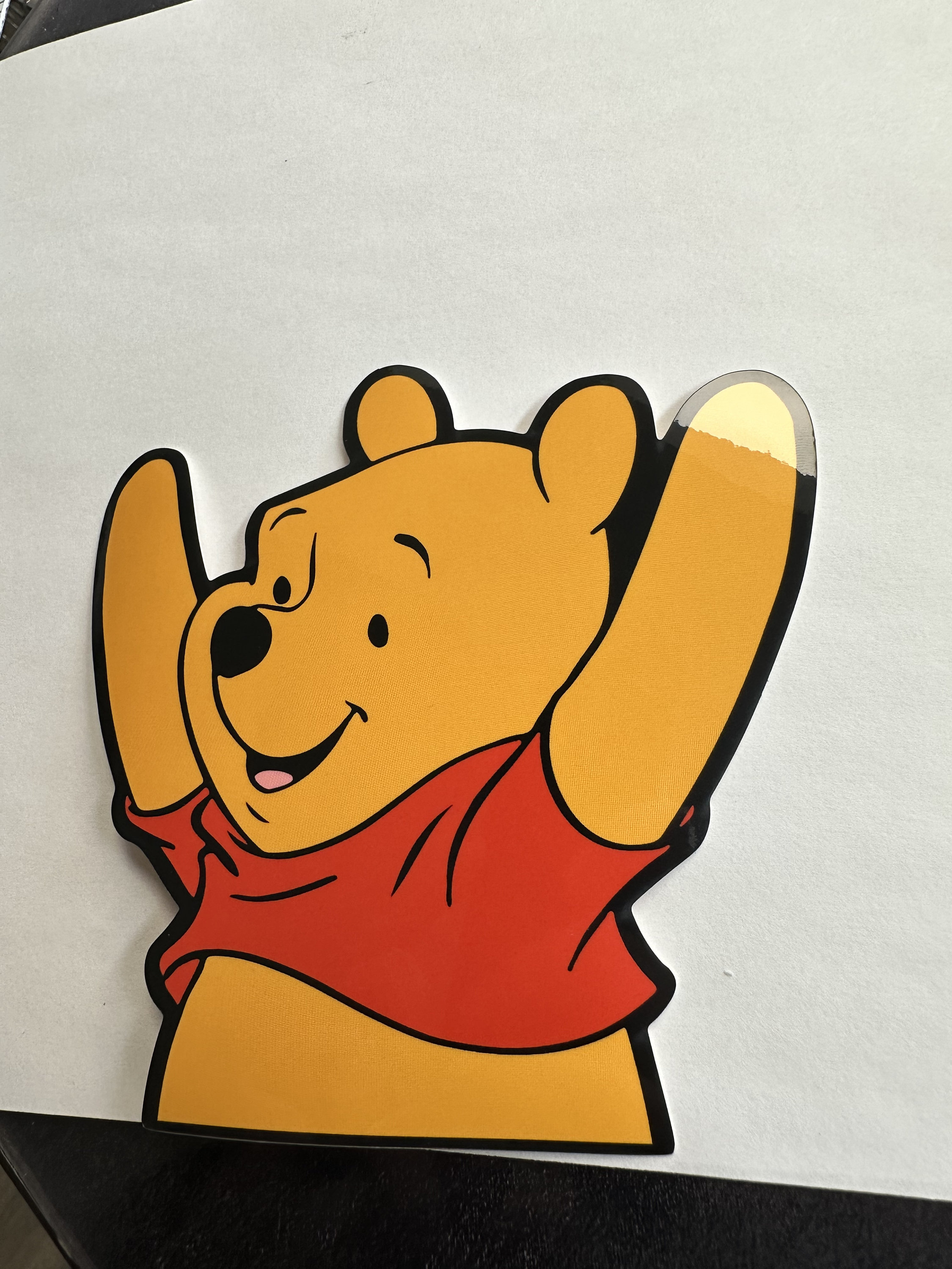 Winnie the Pooh Peeker Sticker Family Peeker Stickers Funny - Etsy