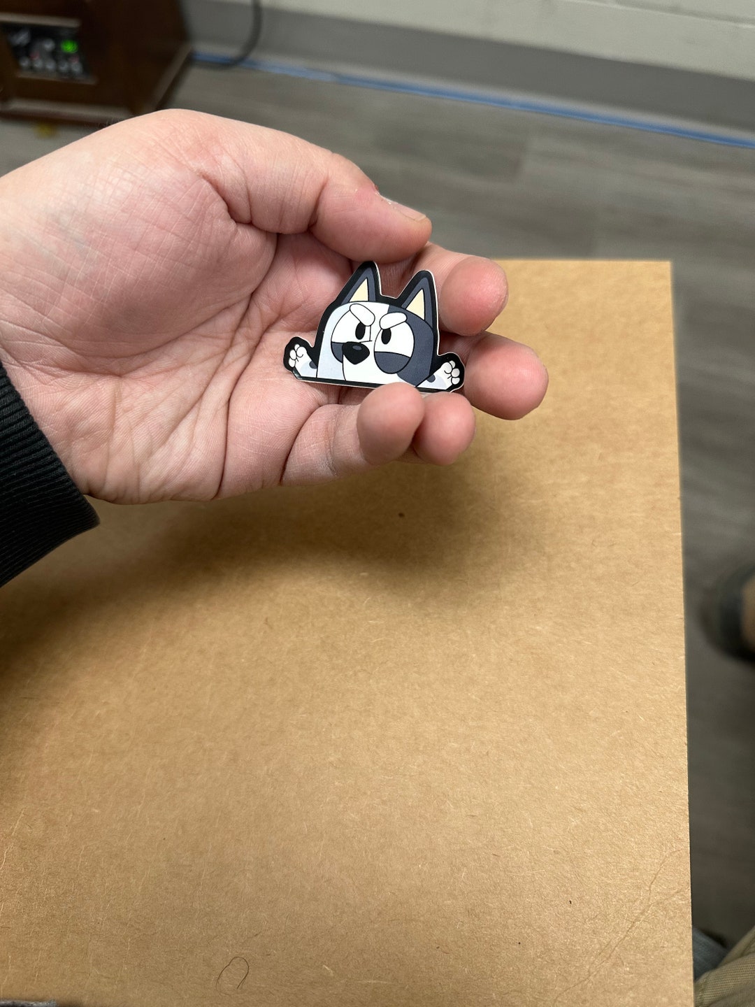 Muffins Mini Peeker Dog| Family Peeker Stickers| Funny Decal| Car ...