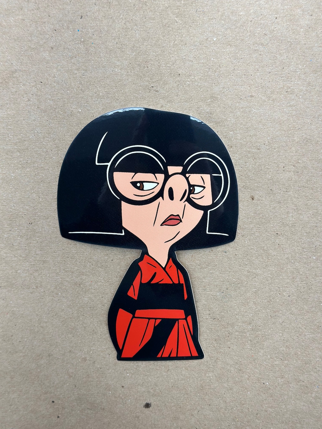 Edna Peeker Sticker | Family Peeker Stickers | Funny Decal | Truck ...