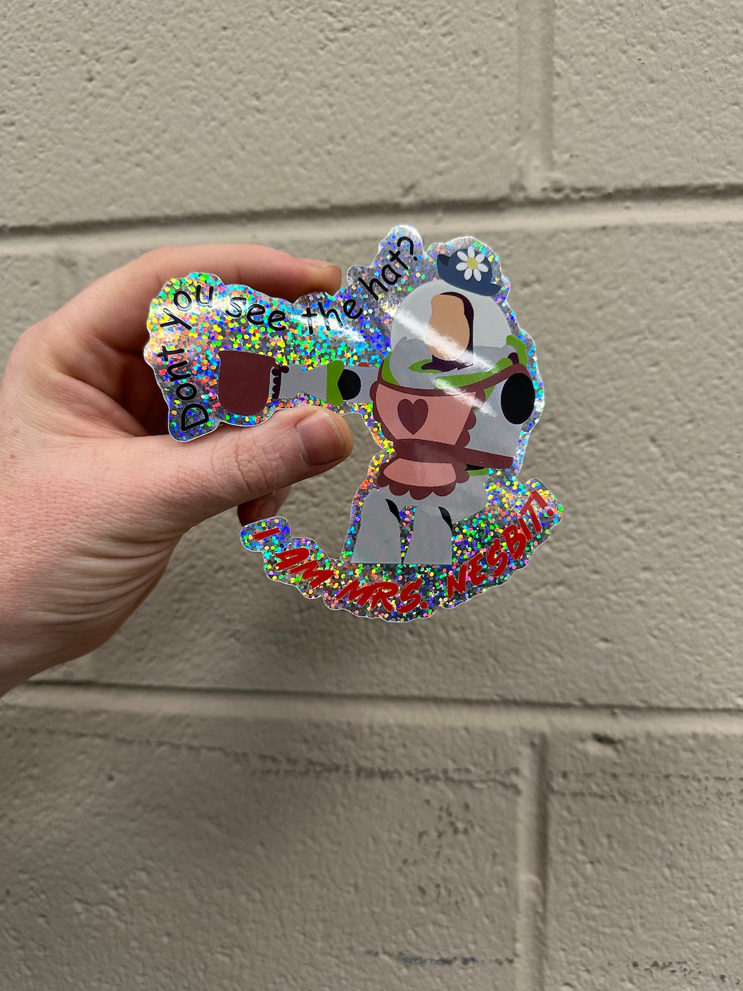Buzz Lightyear Sticker Funny Decal Mrs Nesbit Sticker Gift for Her Gift ...