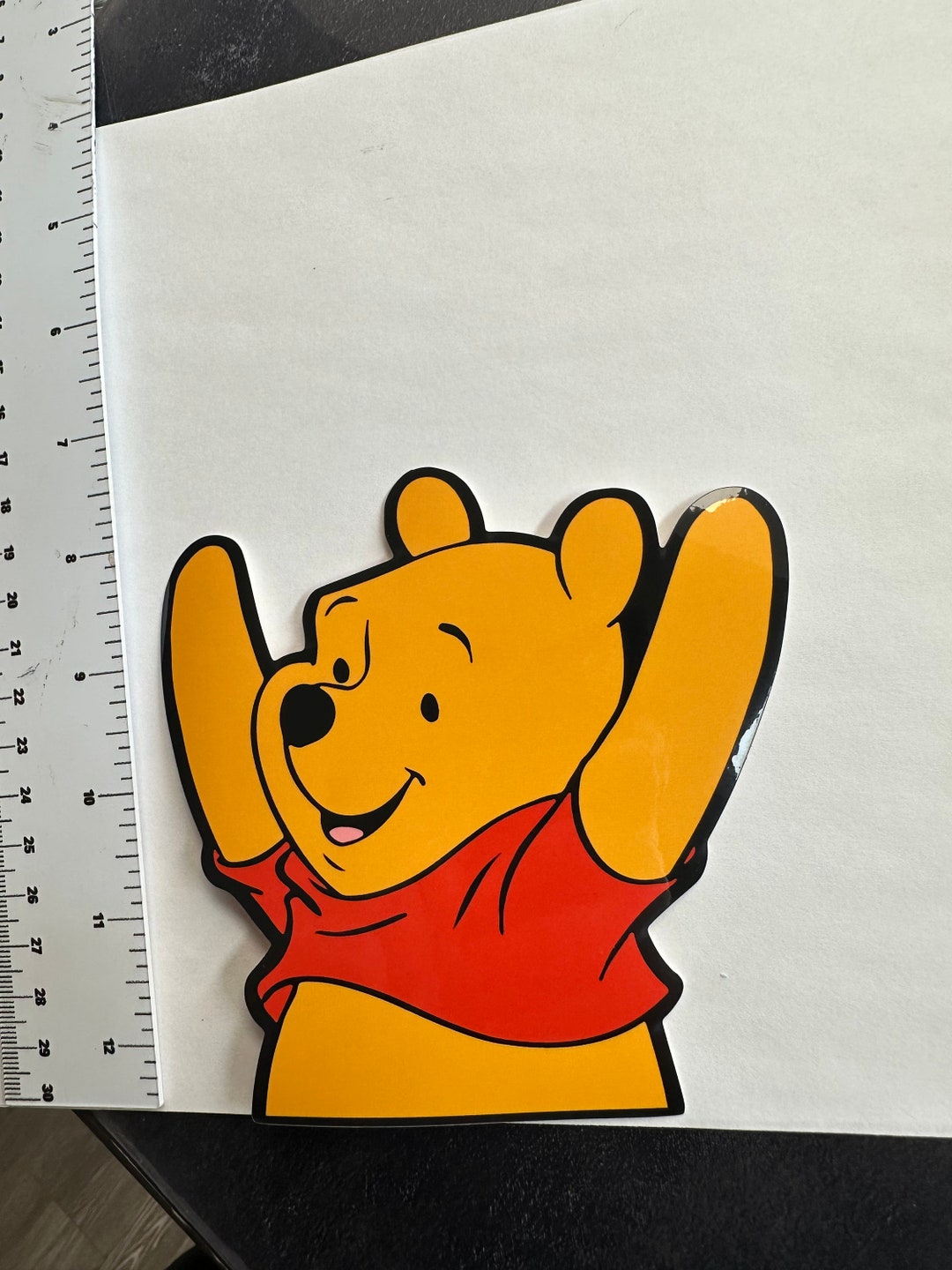 Winnie the Pooh Peeker Sticker| Family Peeker Stickers| Funny Decal ...