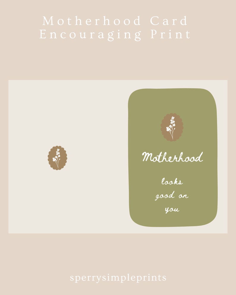 Motherhood Card, Motherhood Encouragement, First Time Mom, Mothers Day ...