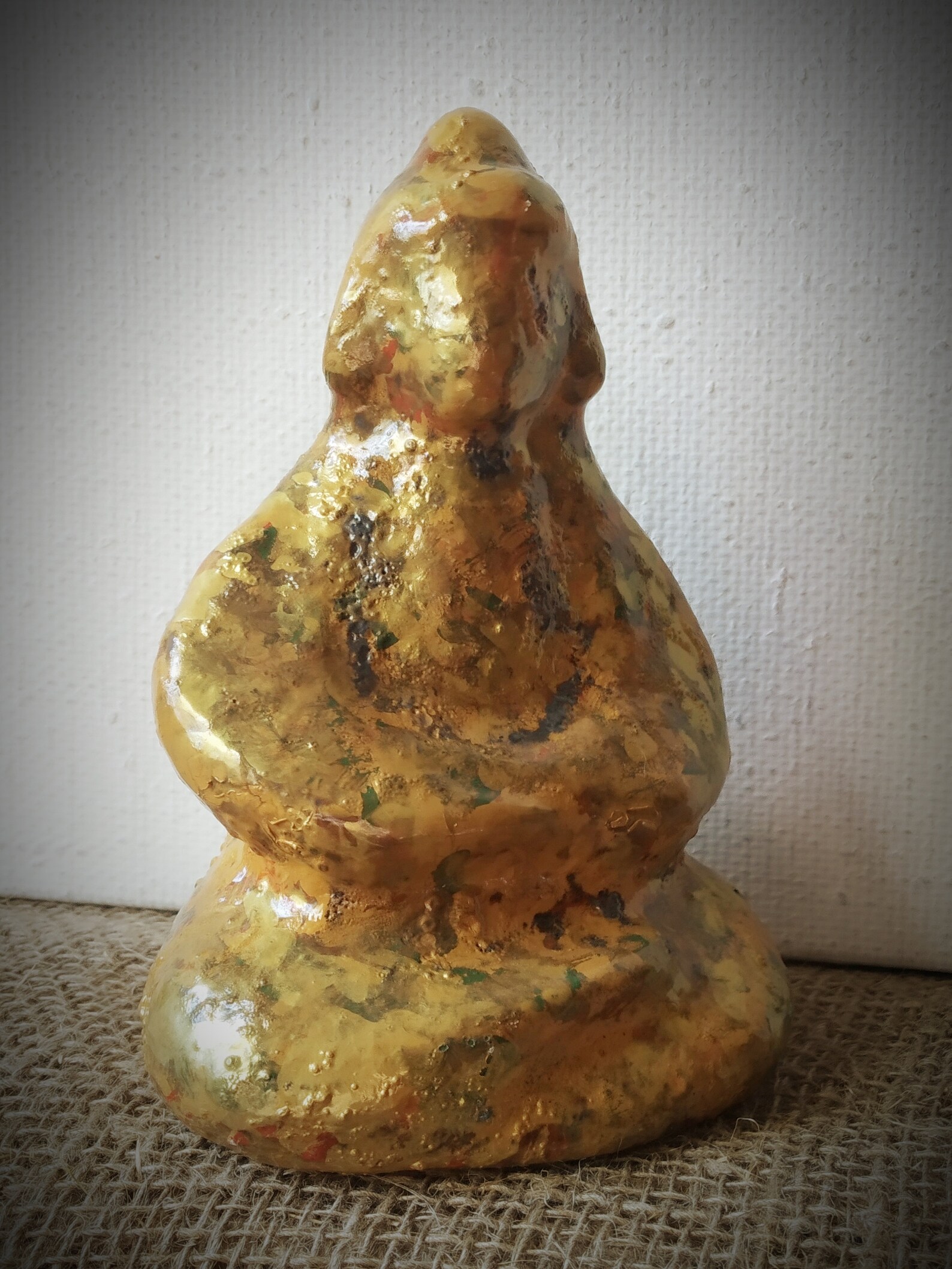 Ceramic Buddha Figurine - Etsy