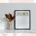 Editable Monthly Calendars 2024, Portrait Printable Fillable Calendar ...