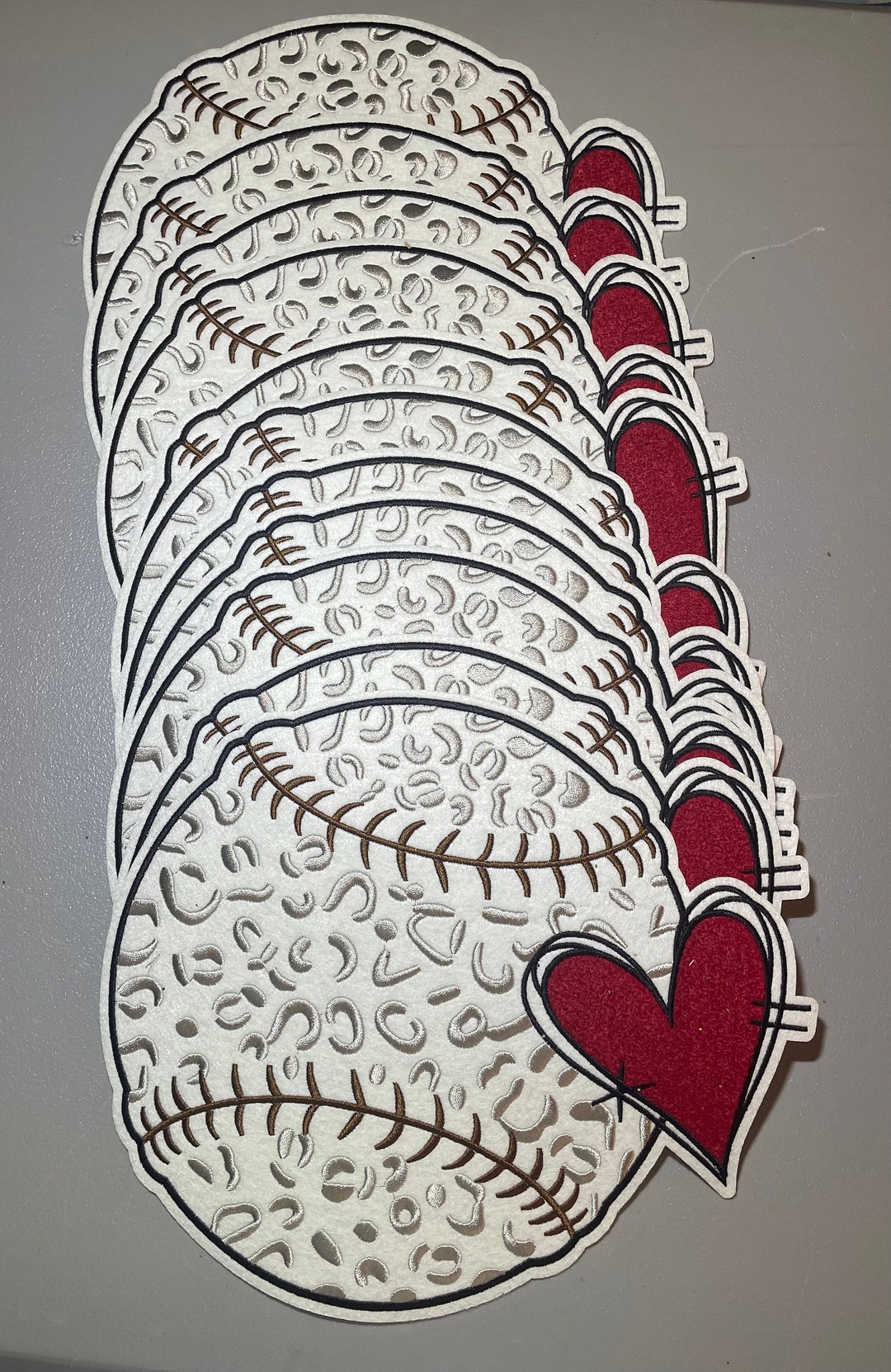 Baseball Chenille Patch, for the Love of the Game, Game Day Patch, Iron ...