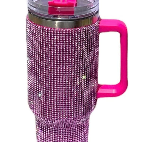 Rhinestone 40 Oz Tumbler - Etsy