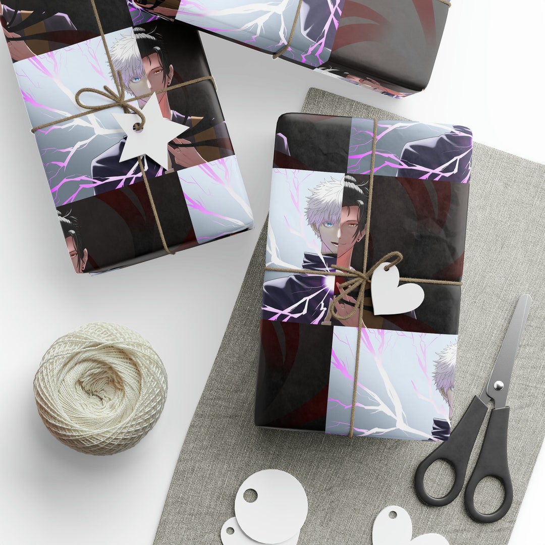 Jujutsu Kaisen Anime Cartoon Birthday Gift Wrapping Papers - Etsy