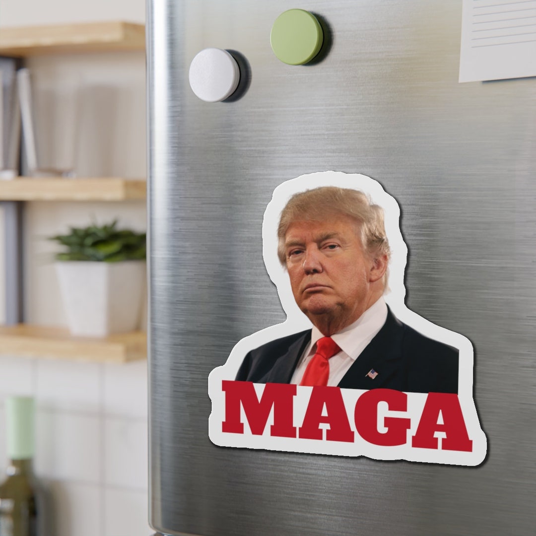 Donald Trump 2024 MAGA Heavy Duty Water Resistant Die-cut Magnets - Etsy