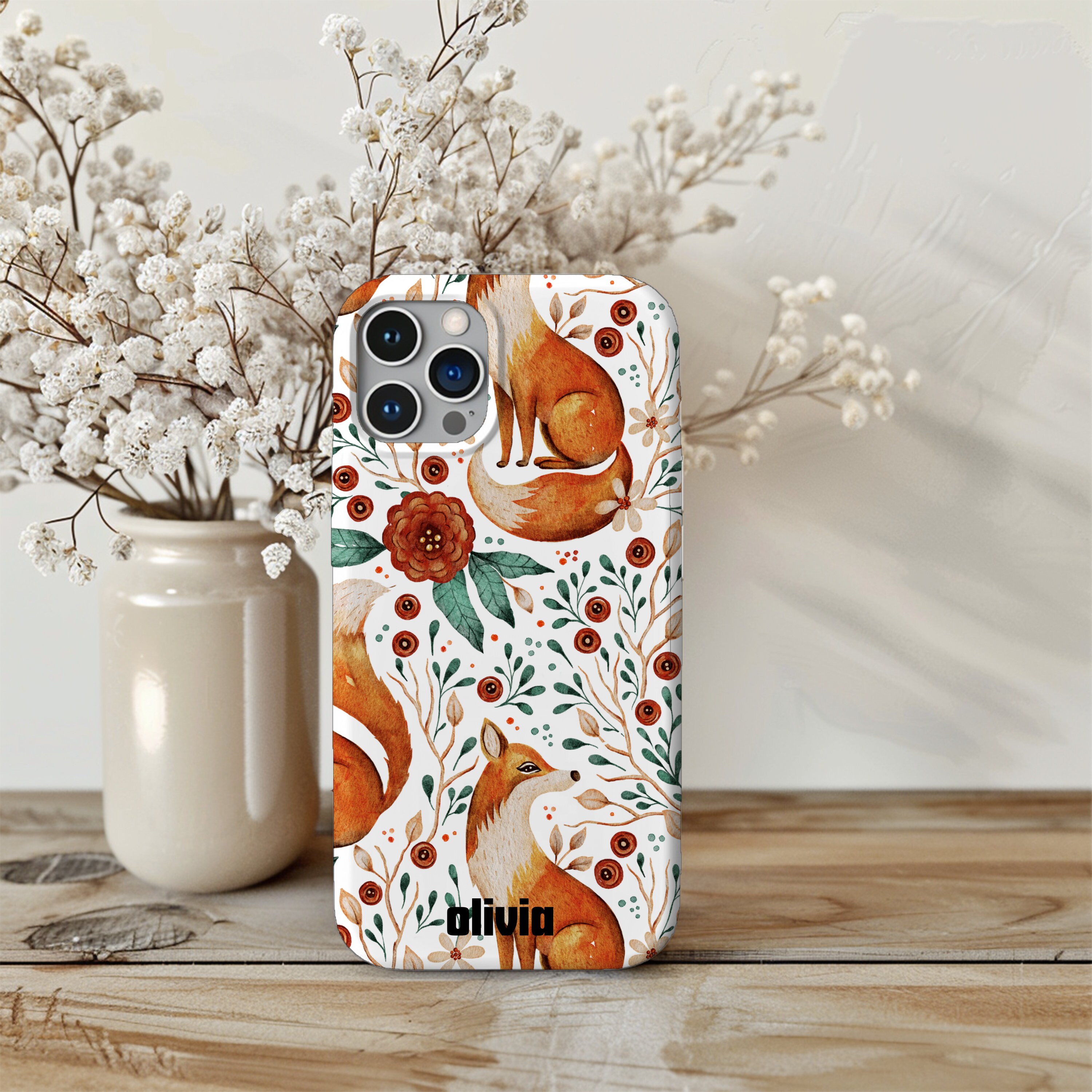 Customized Phone Case,fox Phone Case,personalized Phone Case,iphone 13 ...