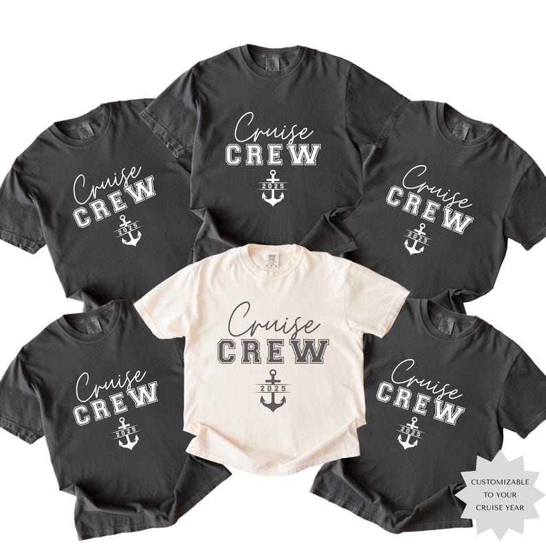 Custom Cruise Crew Shirt Matching Group Vacation Tee Personalized ...