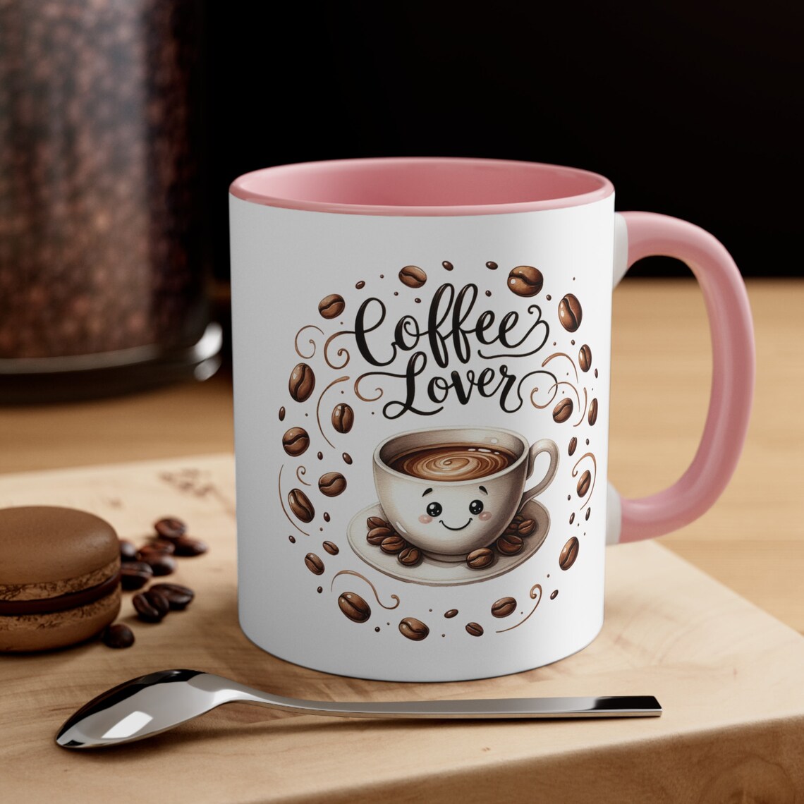 Coffee Lover Accent Coffee Mug, 11oz,valentine's Day Gift,coffee Lover ...