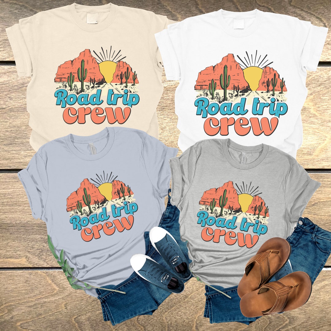 Road Trip Crew Shirt,road Trip Shirt,family Vacation Tee,vacation ...