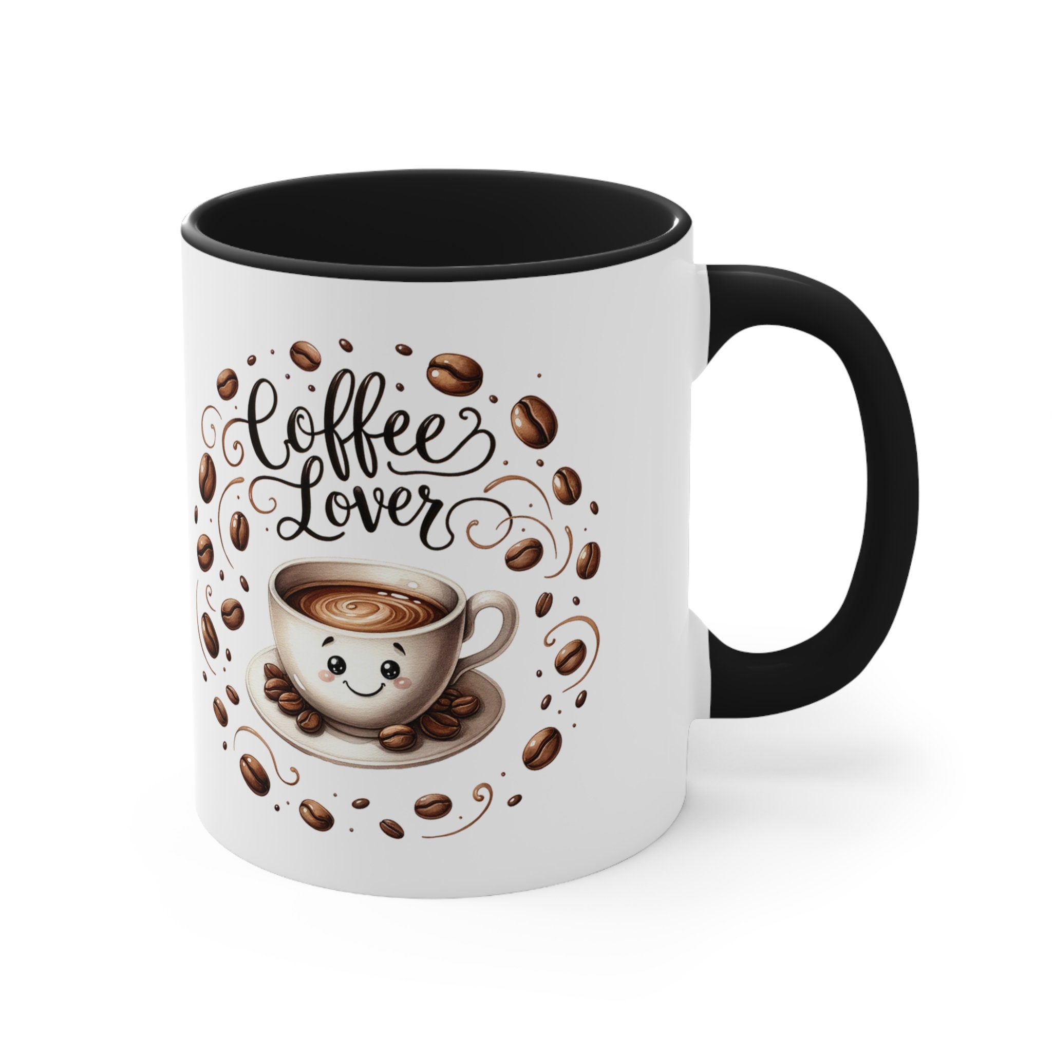 Coffee Lover Accent Coffee Mug, 11oz,valentine's Day Gift,coffee Lover ...