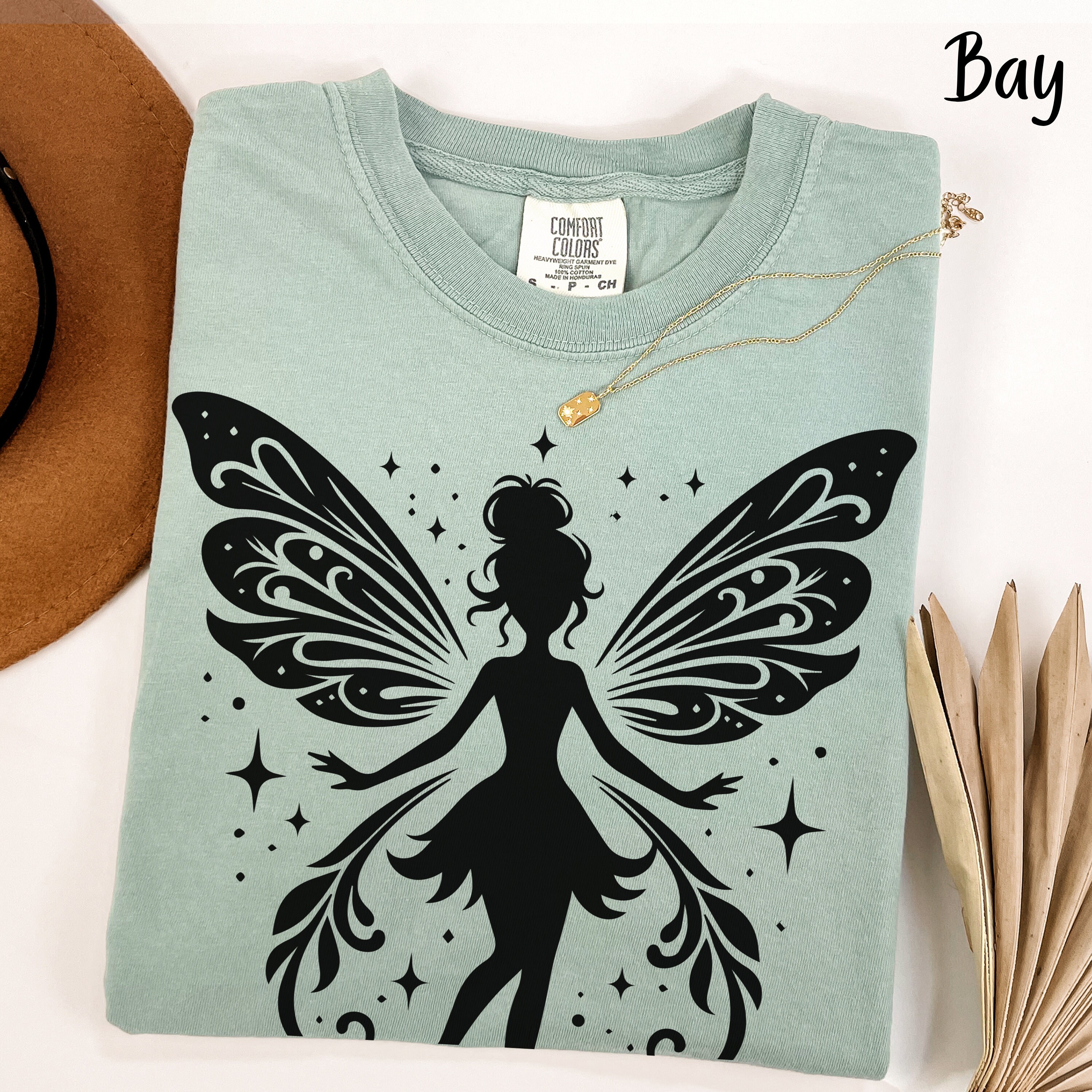 Fairy Silhouette Shirt,fantasy Fairy Shirt,dark Academia Shirt ...