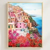 Watercolor Naples, Napoli Street Print, Vintage Naples, Italy Artwork ...