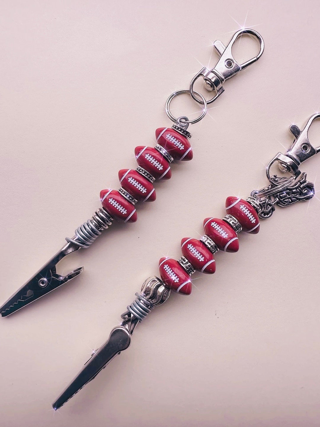 Football ATM Card Clip & Keychain Superbowl Perfect Game-day Accessory ...