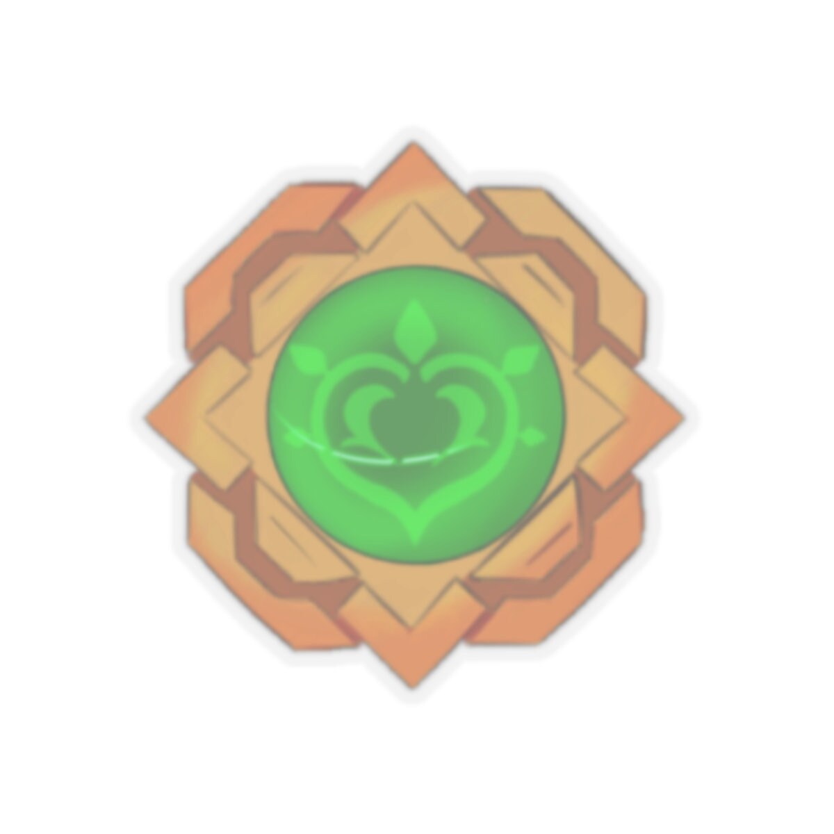 Genshin Stickers- Liyue Style Dendro Vision - Etsy