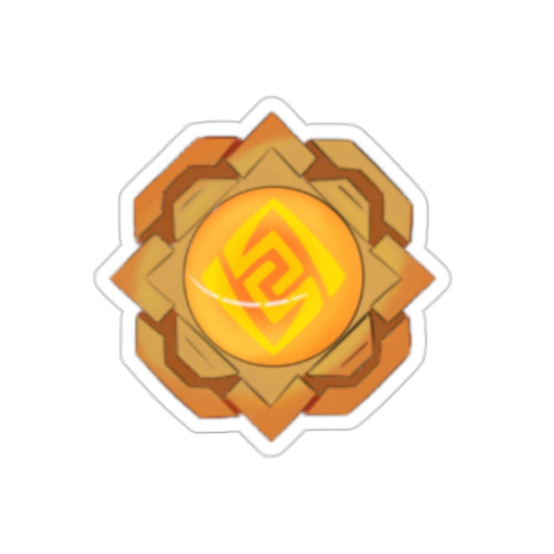 Genshin Stickers- Liyue Style Geo Vision - Etsy