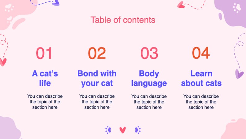Whimsical Cat-themed Powerpoint Presentation Template - Fun & Colorful ...