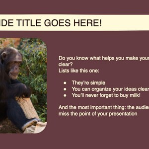 Editable International Monkey Day Powerpoint Presentation Template ...