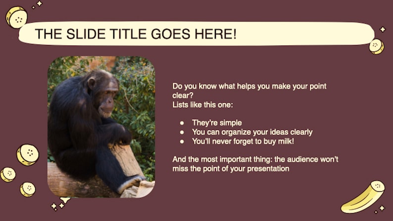 Editable International Monkey Day Powerpoint Presentation Template ...