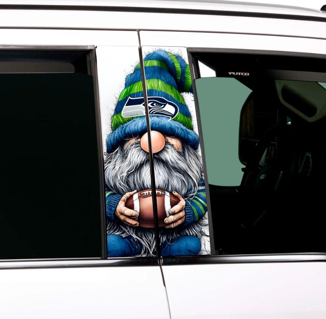 Vehicle Pillar Decals Pre-made Designs. All Football Teams Designs ...