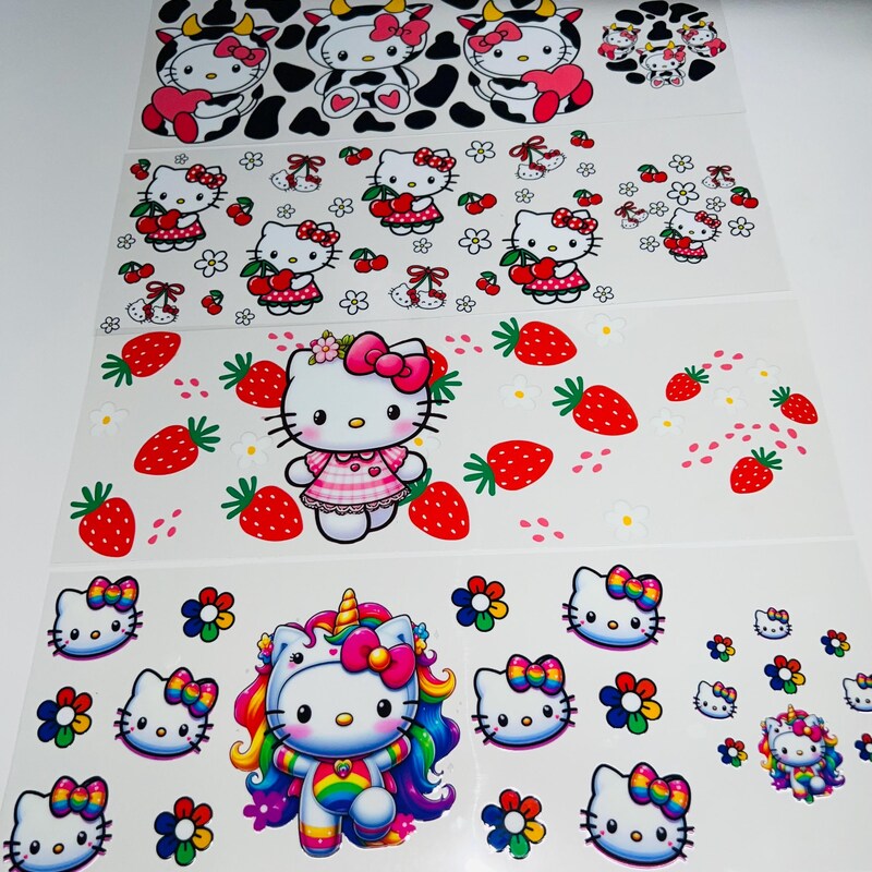Hello Kittyuv Dtf Wrap - Etsy