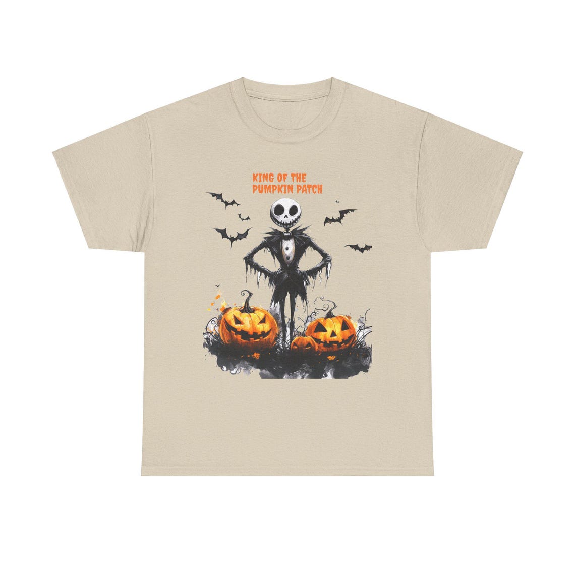 Jack Skellington King of the Pumpkin Patch Unisex T-shirt - Etsy