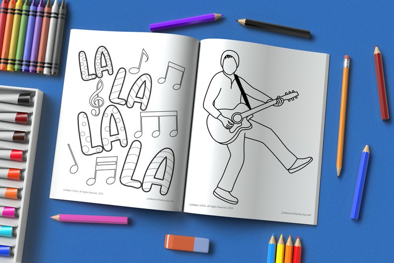Printable Kids Coloring & Activity Book – "it's so Sunny" Fun Music and ...