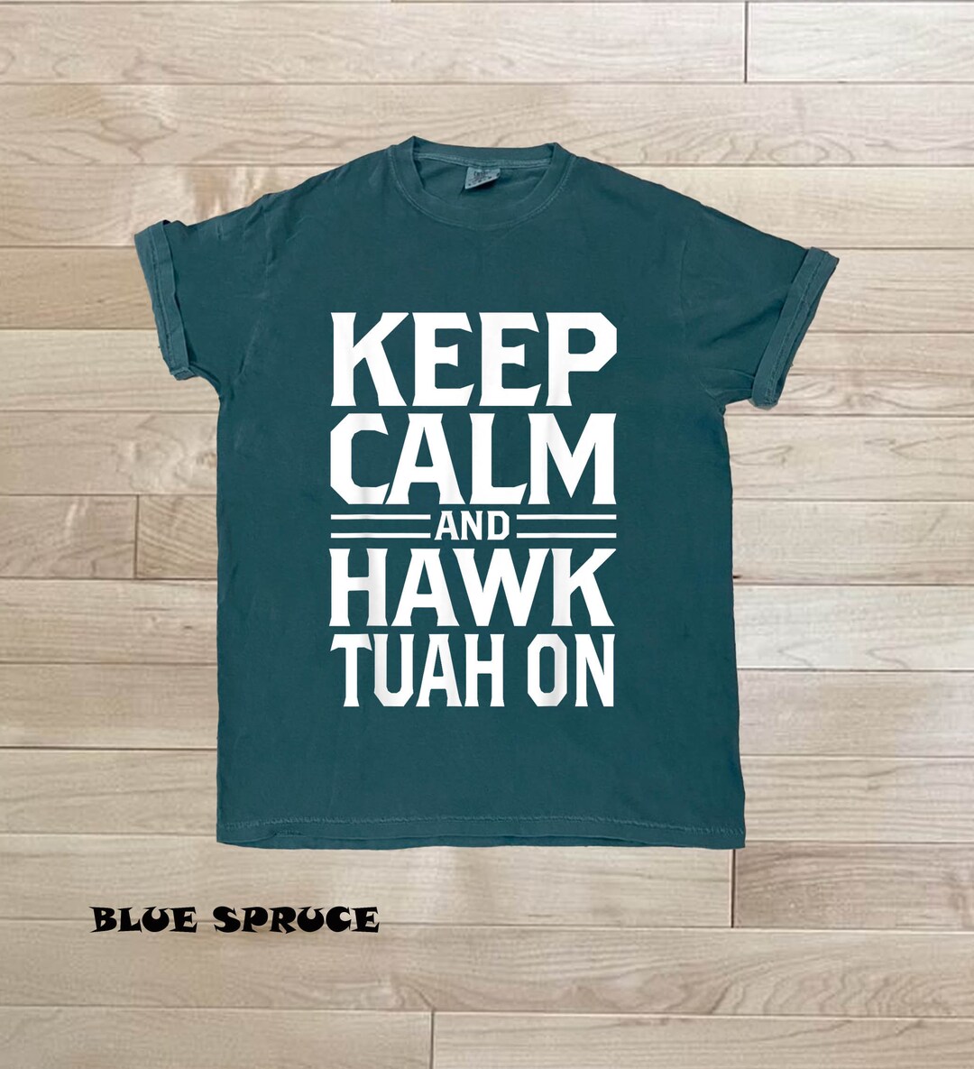 Hawk Tuah Keep Calm and Hawk Tuah on Funny Meme Viral Shirt,hawk Tuah ...