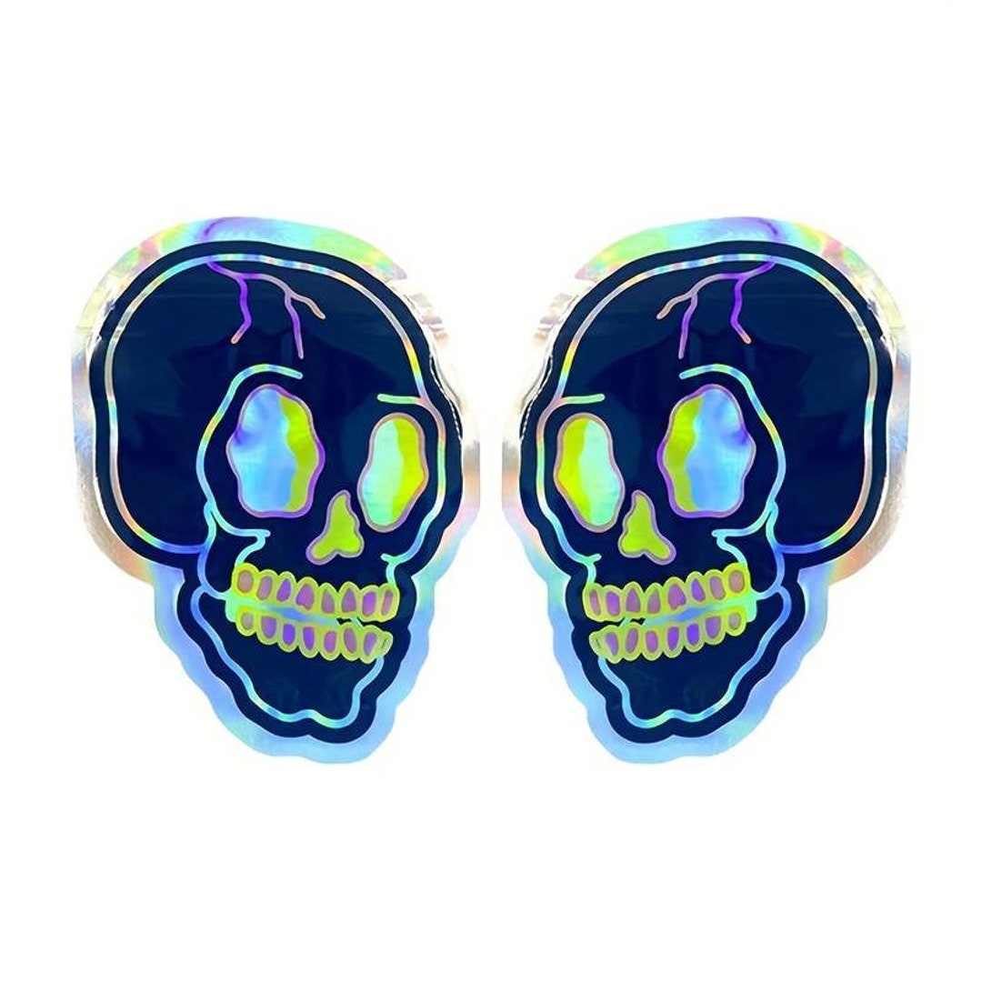 BLUE SKULL Mylar Pack Calibag With Ziplock Ziplock Bag Design Packs ...
