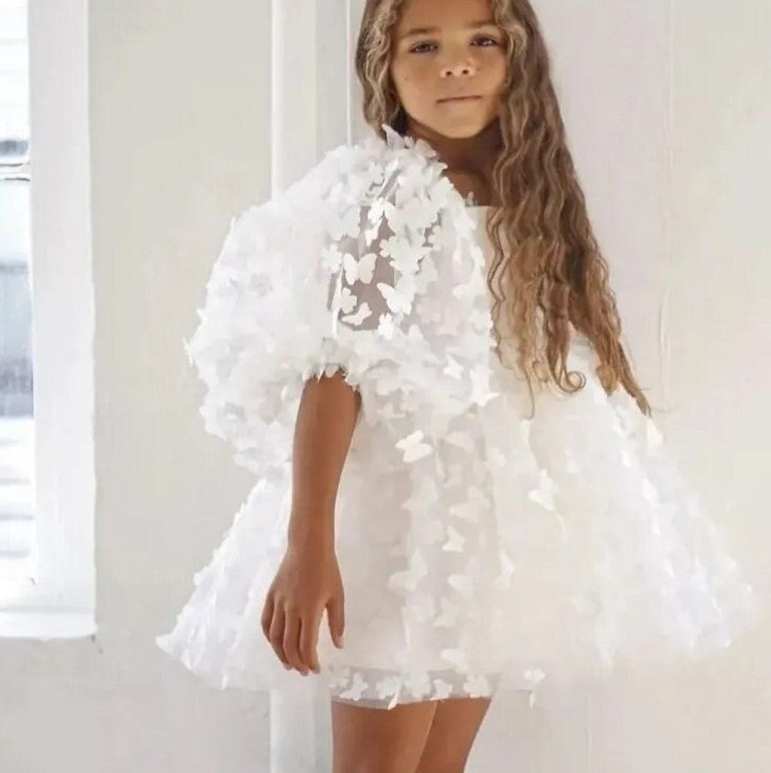 Girls Butterfly Dress - Etsy