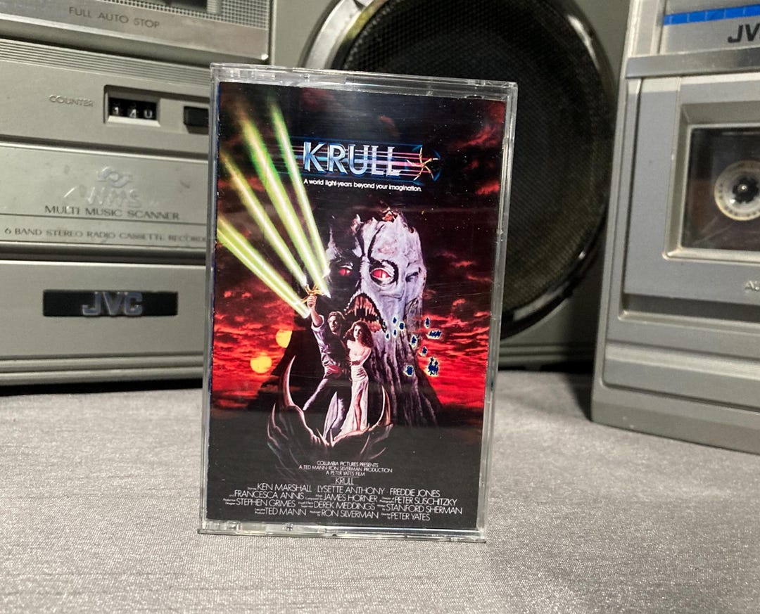 KRULL Original Motion Picture Soundtrack Cassette Tape 1987 James ...