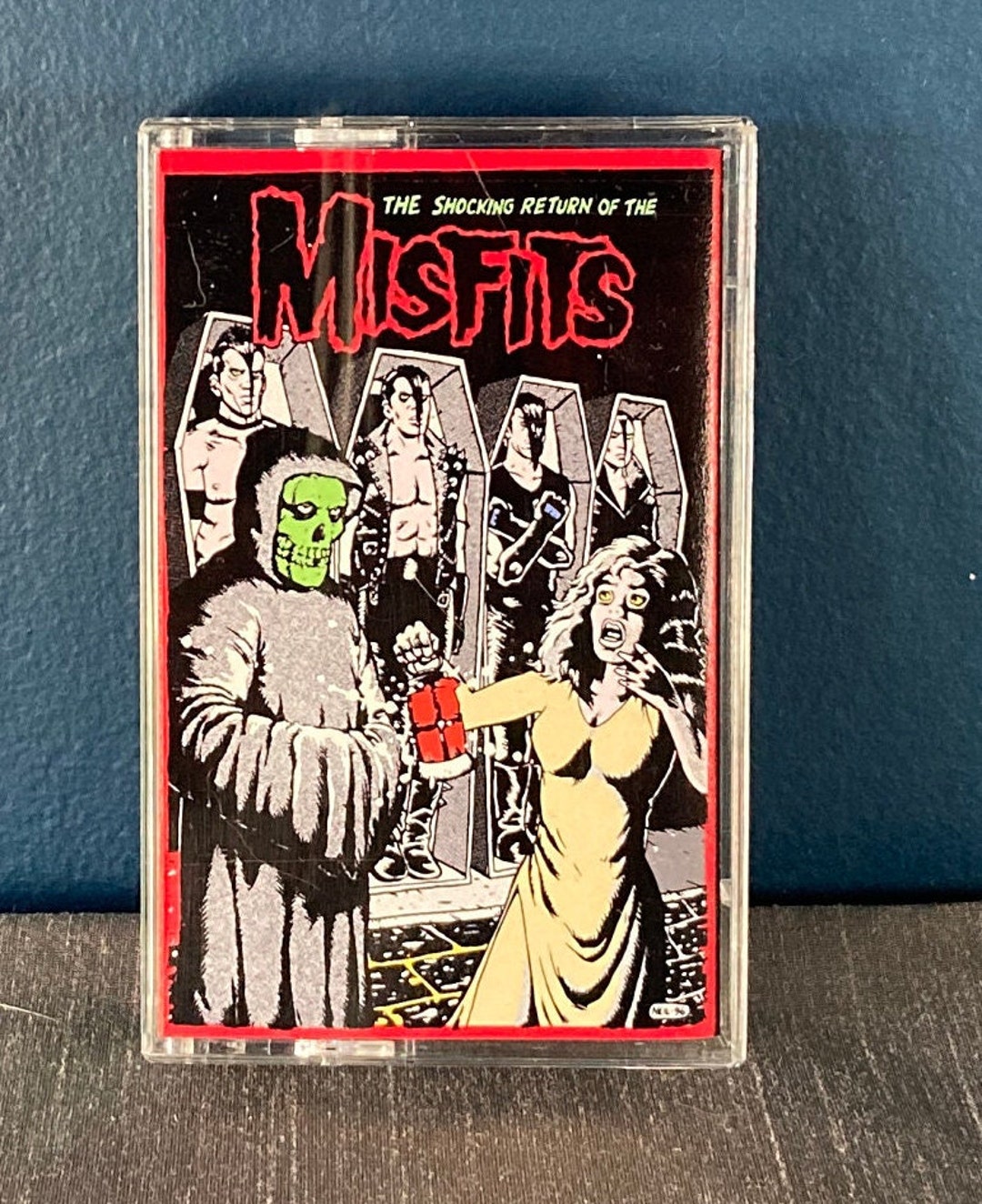 Misfits Cassette Tape Punk Rock Danzig Era – Horror Punk, Vintage 80s ...