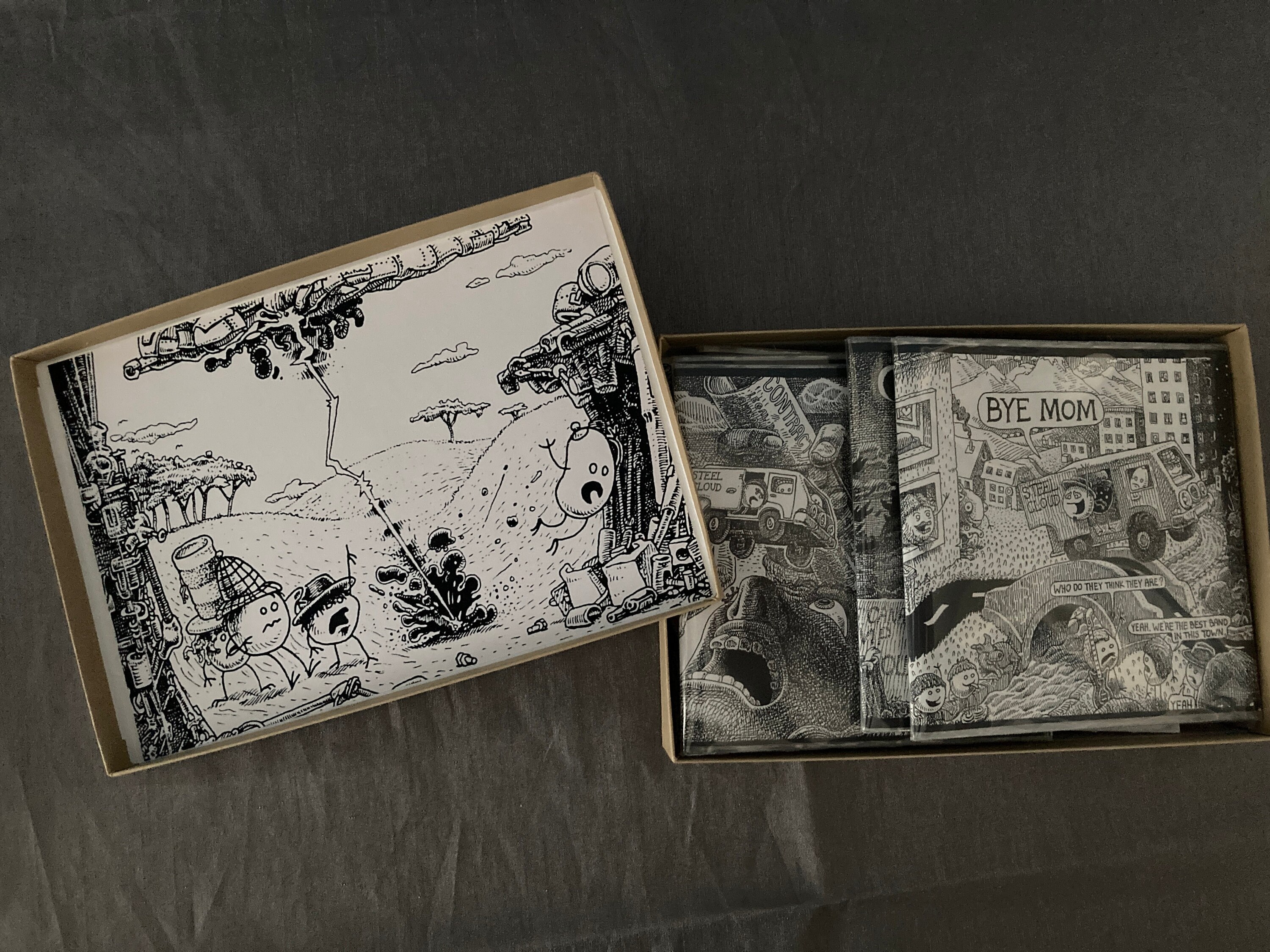 Punk Rock Box Set 300 Bands, 10 Cd Set Collection. Poster, Stickers ...